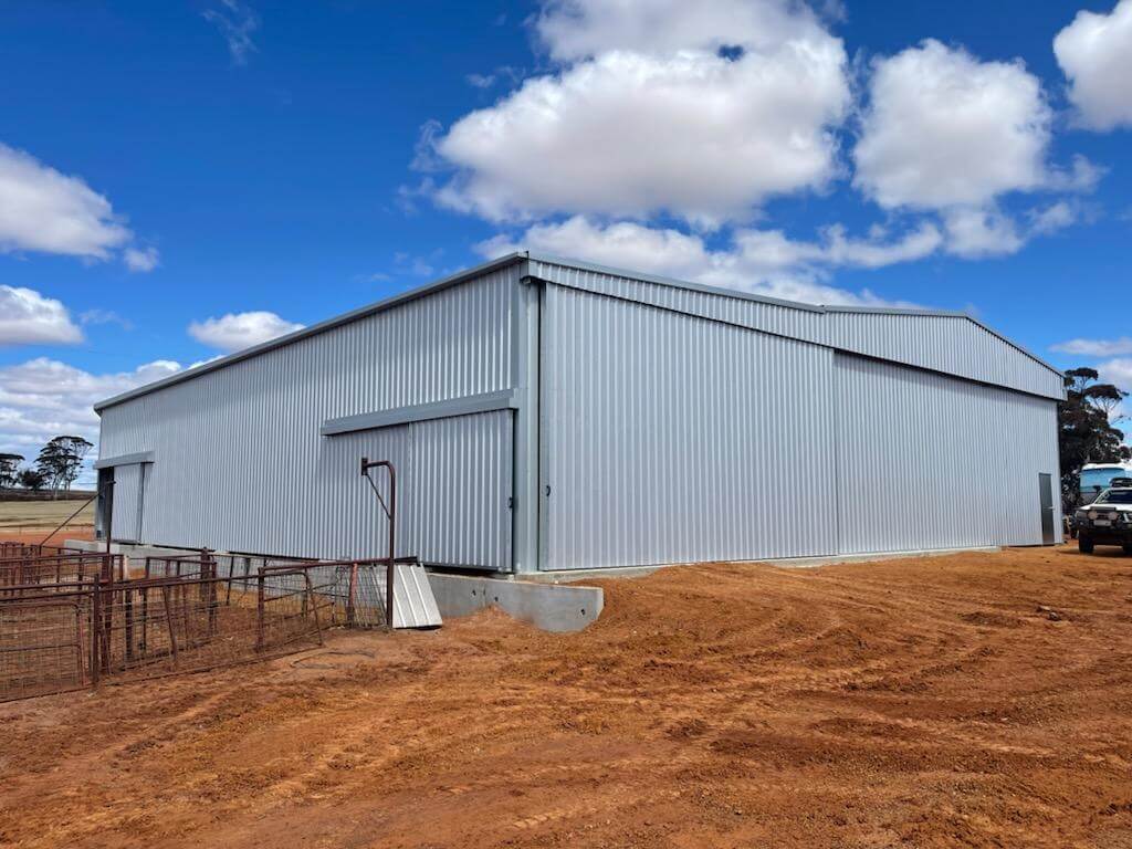 Shearing Sheds - Steel Farm Shearing Sheds - AUSPAN