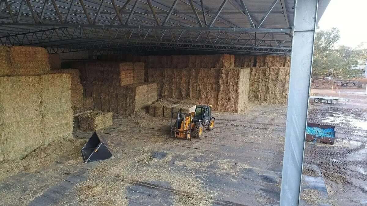 Hay Sheds - Hay Sheds Designed For Australian Farms - AUSPAN