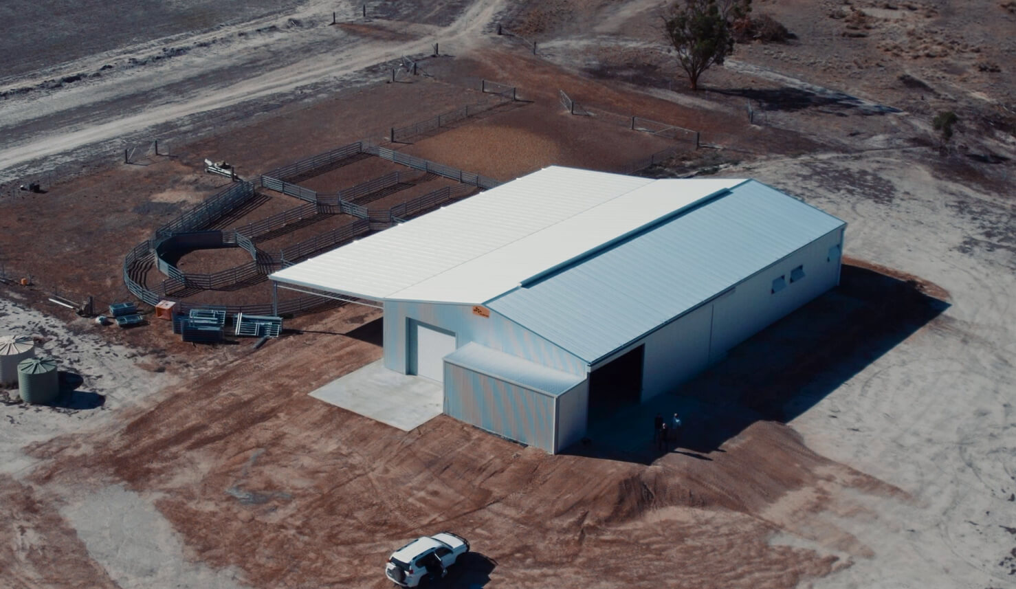 Shearing Sheds - Steel Farm Shearing Sheds - AUSPAN