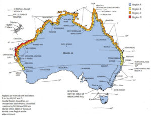 Wind Regions - Australia - Auspan