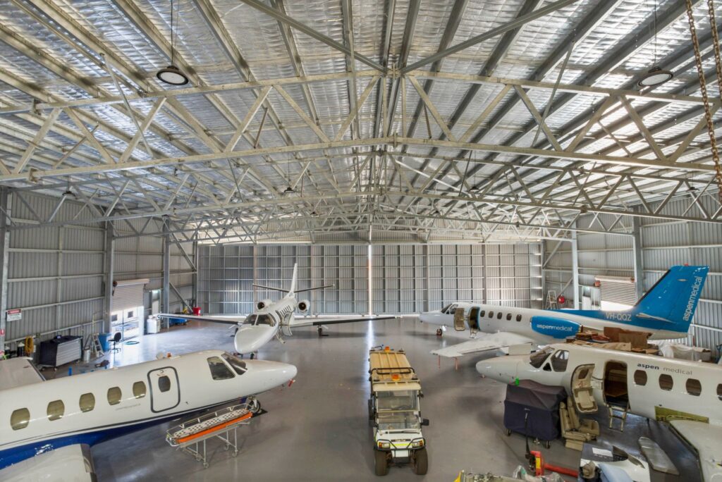 Aircraft Hangars - Aircraft Hangar Construction - AUSPAN