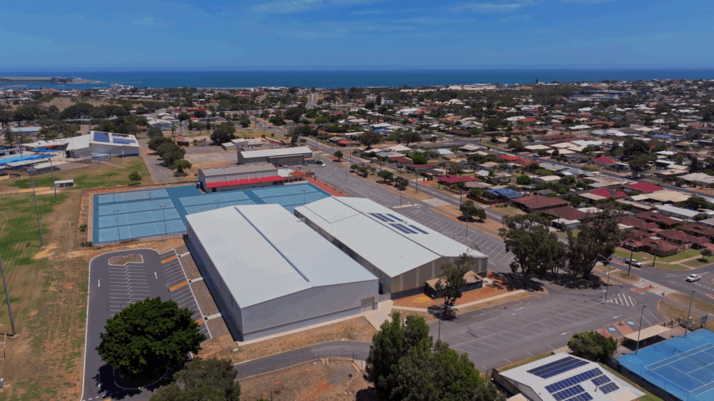 Basketball Court for Geraldton Amateur Basketball Association - AUSPAN